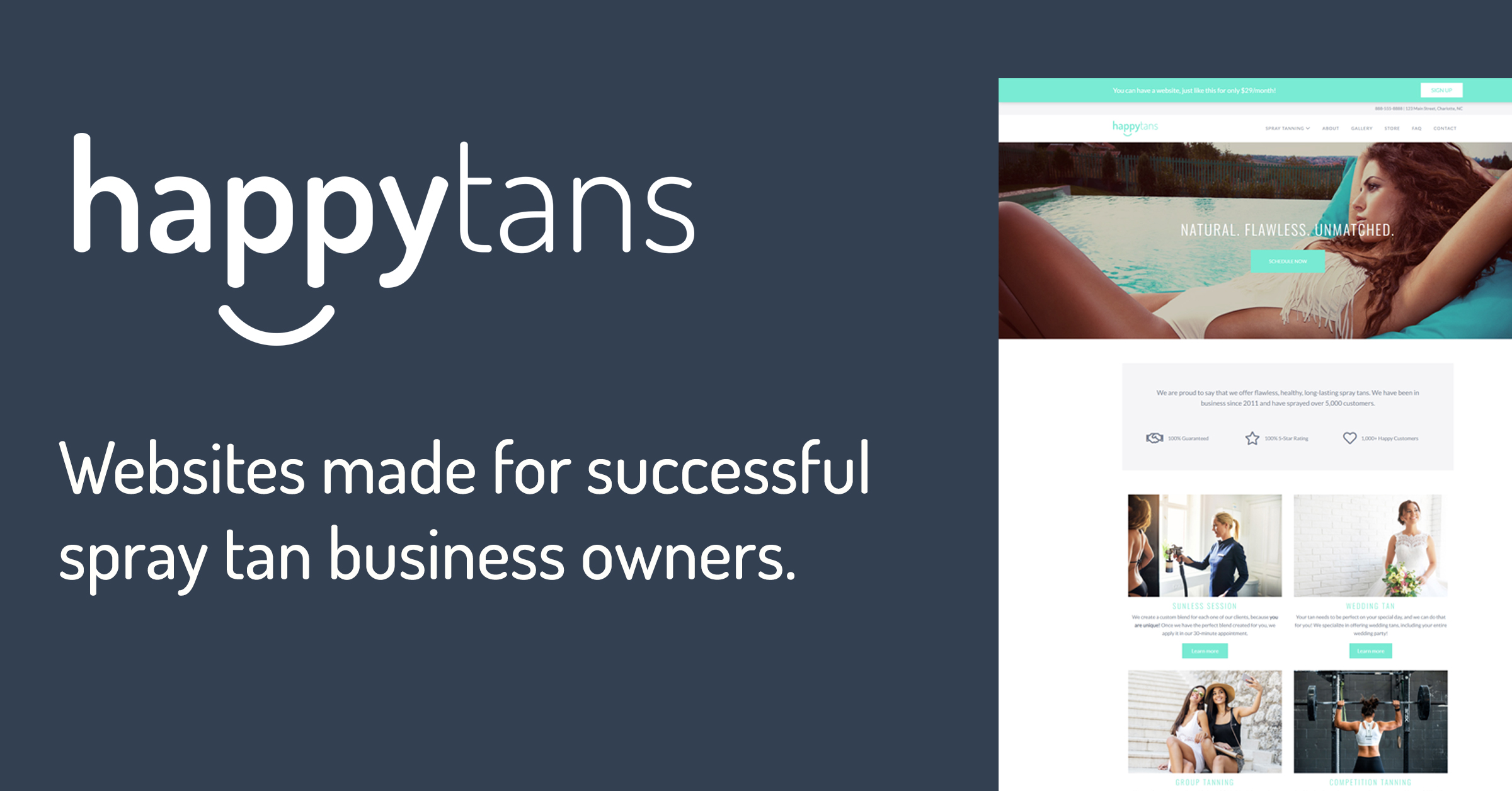 Start & Grow Your Sunless Tanning Business - happytans